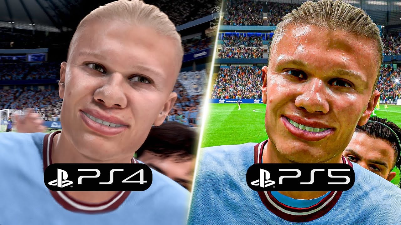 FIFA 23 PS5 vs PS4 Graphics, Player Animation, Gameplay Comparison (old ...