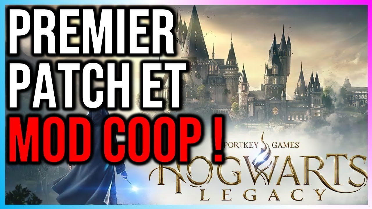 Mod coop et premier patch pour Hogwarts Legacy