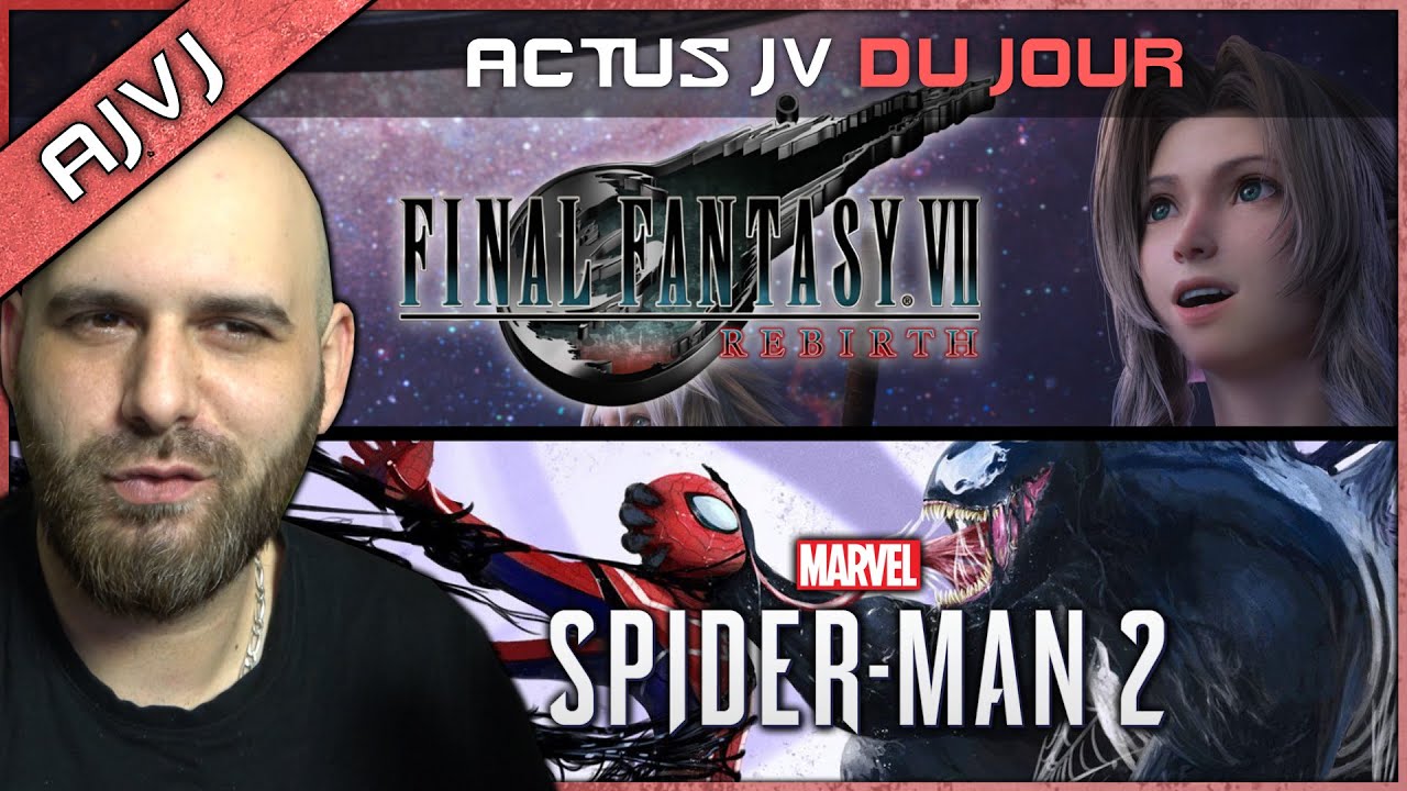 Enorme MAJ PS5 😯 FF7 REBIRTH va jusqu'ou ? Infos SPIDER-MAN 2, AVATAR ...