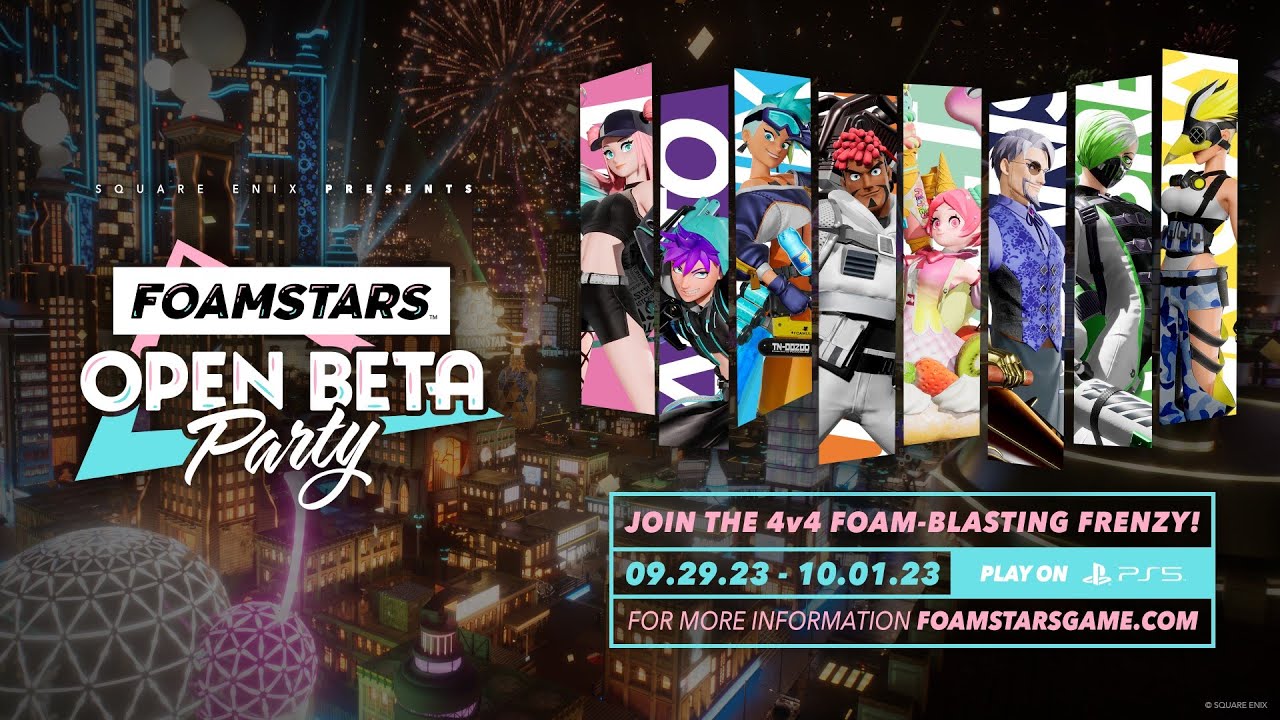 FOAMSTARS, le Splatoon-like de Square Enix, sera bientôt jouable sur PS5