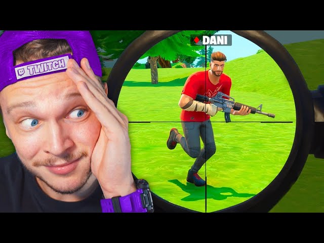 J'ai STREAMHACK DANY jusqu'à ce qu'il RAGE sur Fortnite