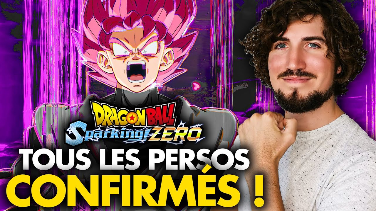 DRAGON BALL SPARKING ZERO : Voici TOUS les PERSONNAGES CONFIRMÉS dans ...