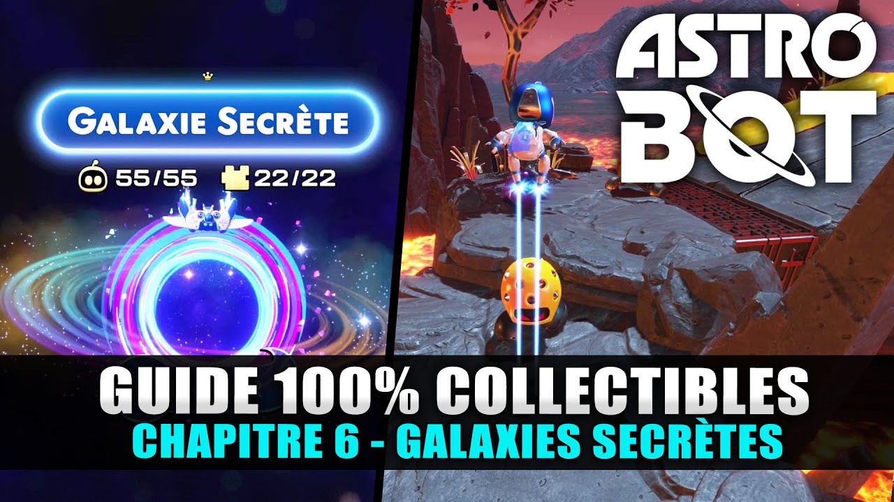 Astro Bot : Guide 100% Collectibles - 6 : GALAXIES SECRÈTES (Robots ...