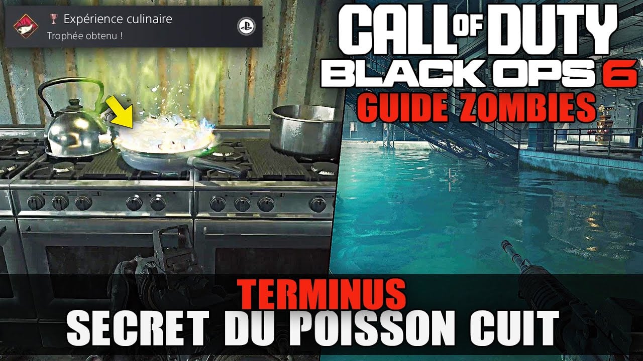 Call Of Duty Black Ops 6 Zombies : Débloquer le SECRET du POISSON sur ...