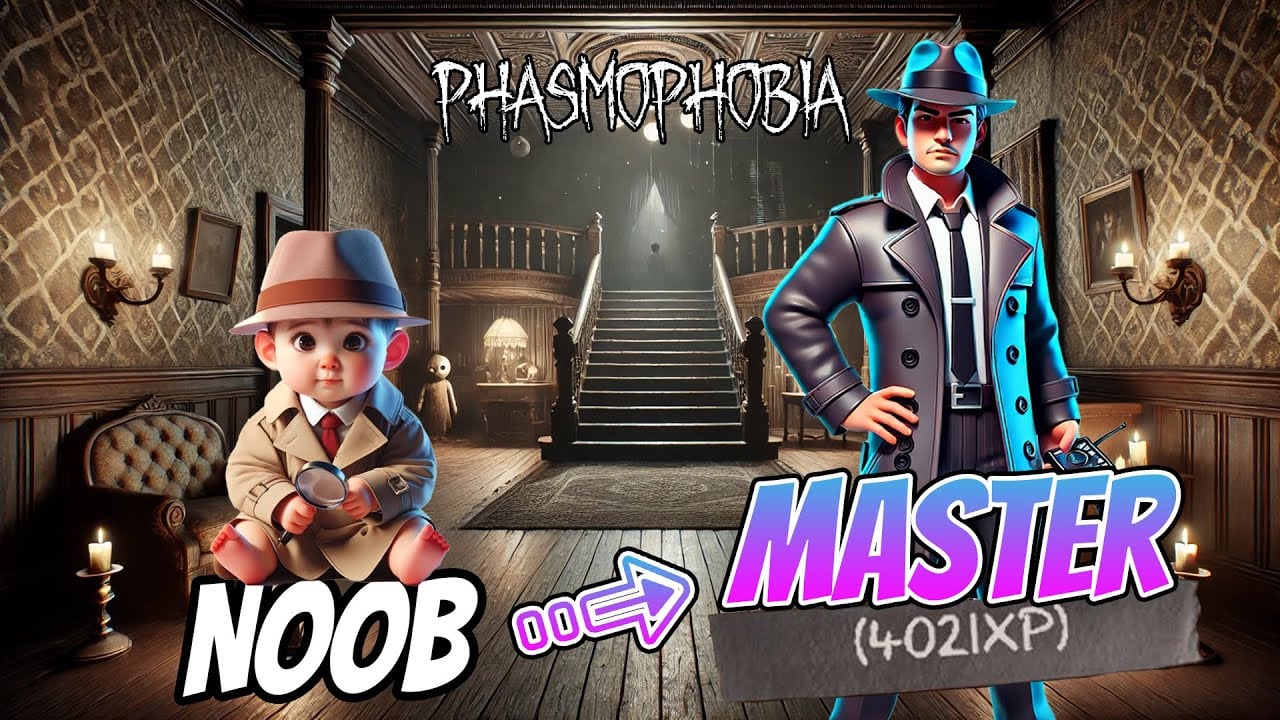 LE guide FACILE et RAPIDE pour farmer l'XP et l'ARGENT sur PHASMO - Phasmophobia FR