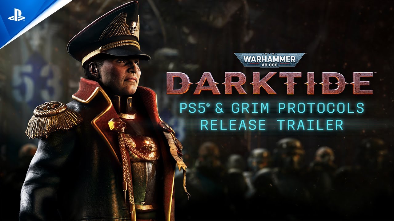Warhammer 40,000: Darktide - PlayStation & Grim Protocols Launch Trailer | PS5 Games
