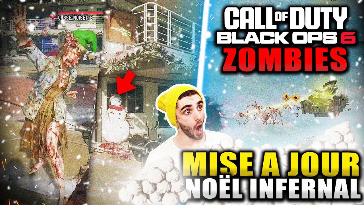 Black Ops 6 Zombies : Mise à JOUR du Mode NOËL INFERNAL ! Les ...