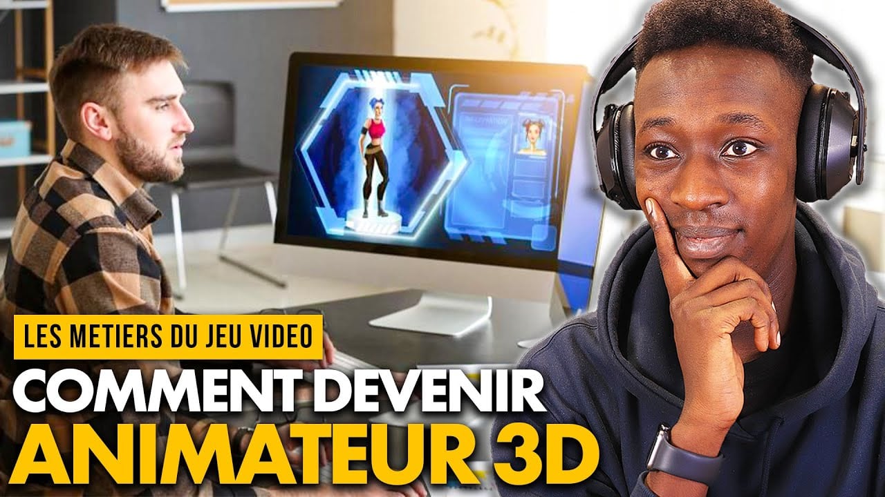 TOUT SAVOIR sur le métier D'ANIMATEUR 3D dans le jeu vidéo ! 🔥 (Cursus, Salaire, Compétences..)