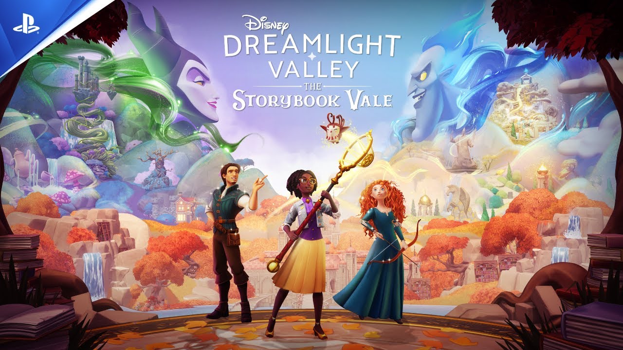 Disney Dreamlight Valley - Trailer de The Storybook Vale - 4K | PS5, PS4