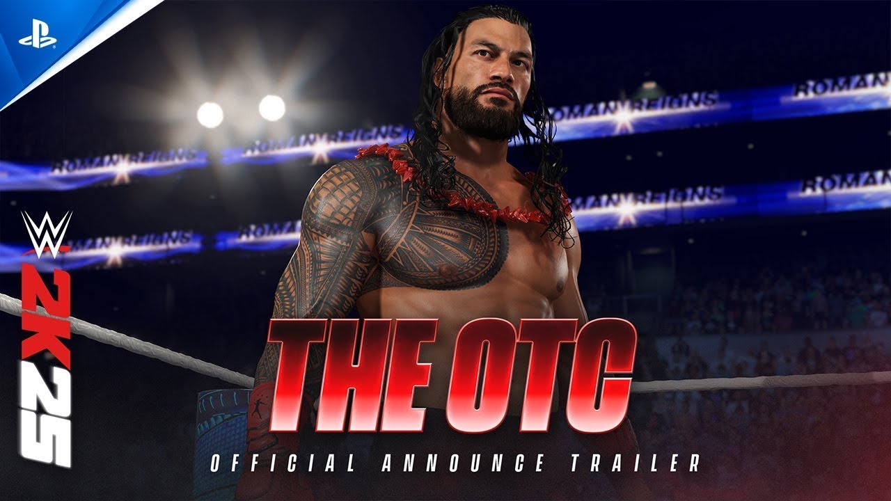 WWE 2K25 - Trailer d'annonce "The OTC" - Roman Reigns | PS5, PS4