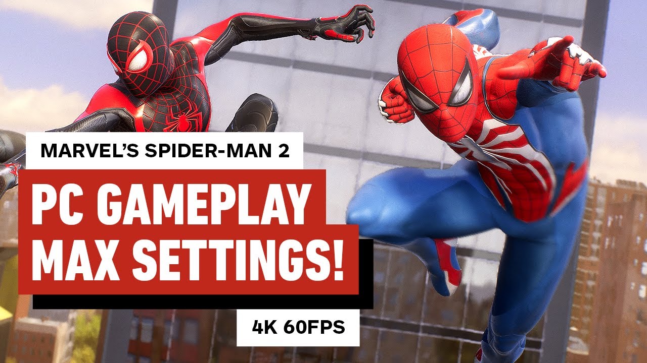 Spider-Man 2: 17 Minutes of PC Gameplay (4K 60fps) | Max Settings ...