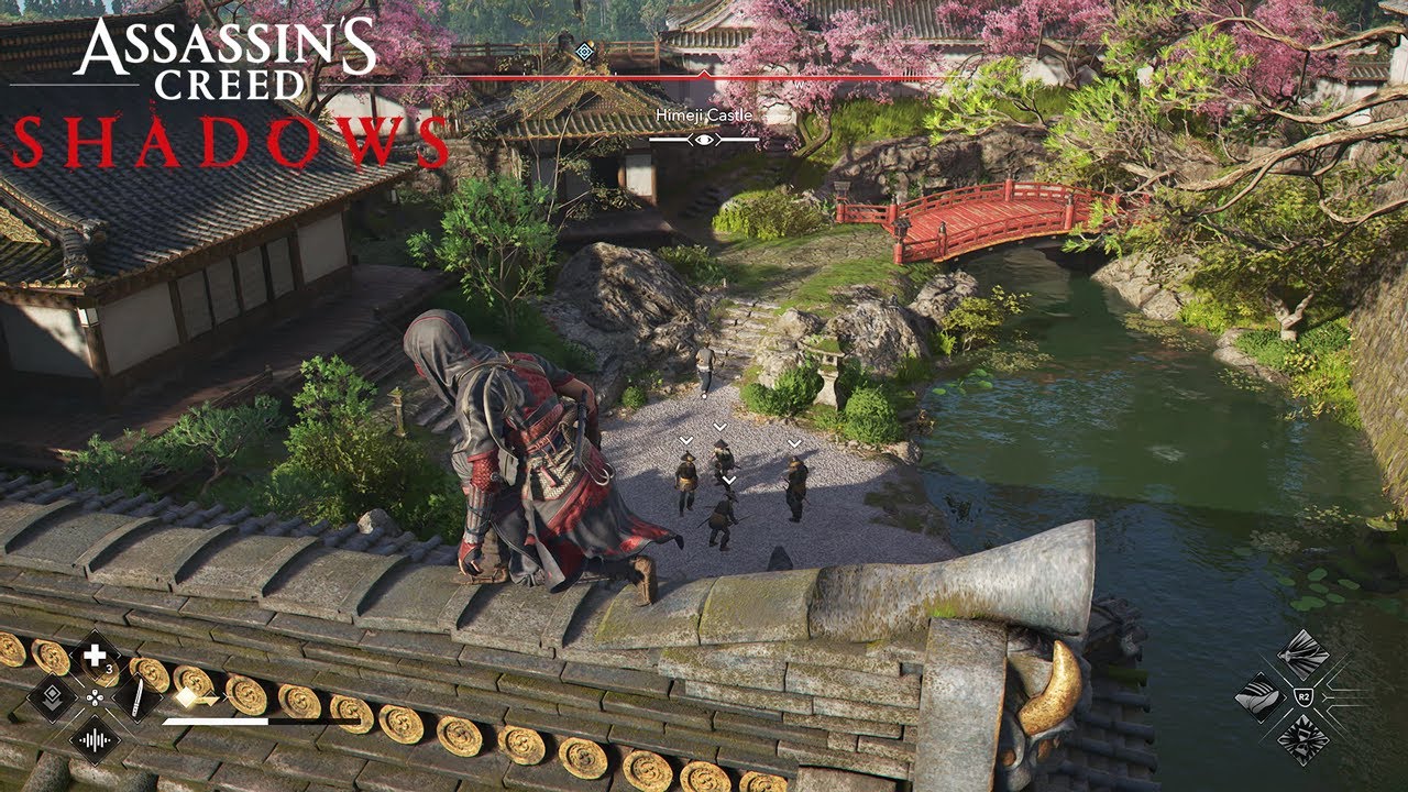 Assassin's Creed Shadows Gameplay - Combat, Stealth & Castle ...