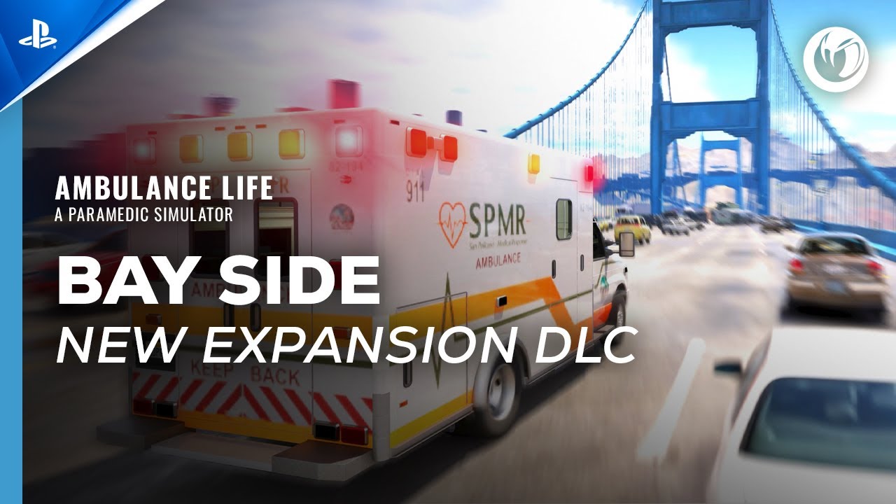 Ambulance Life: A Paramedic Simulator - Bay Side New Expansion DLC Trailer | PS5 Games