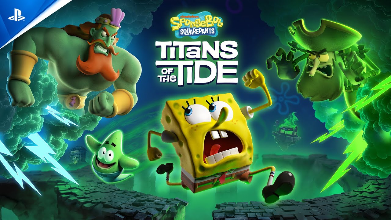 SpongeBob SquarePants: Titans of the Tide - Announcement Trailer | PS5 ...
