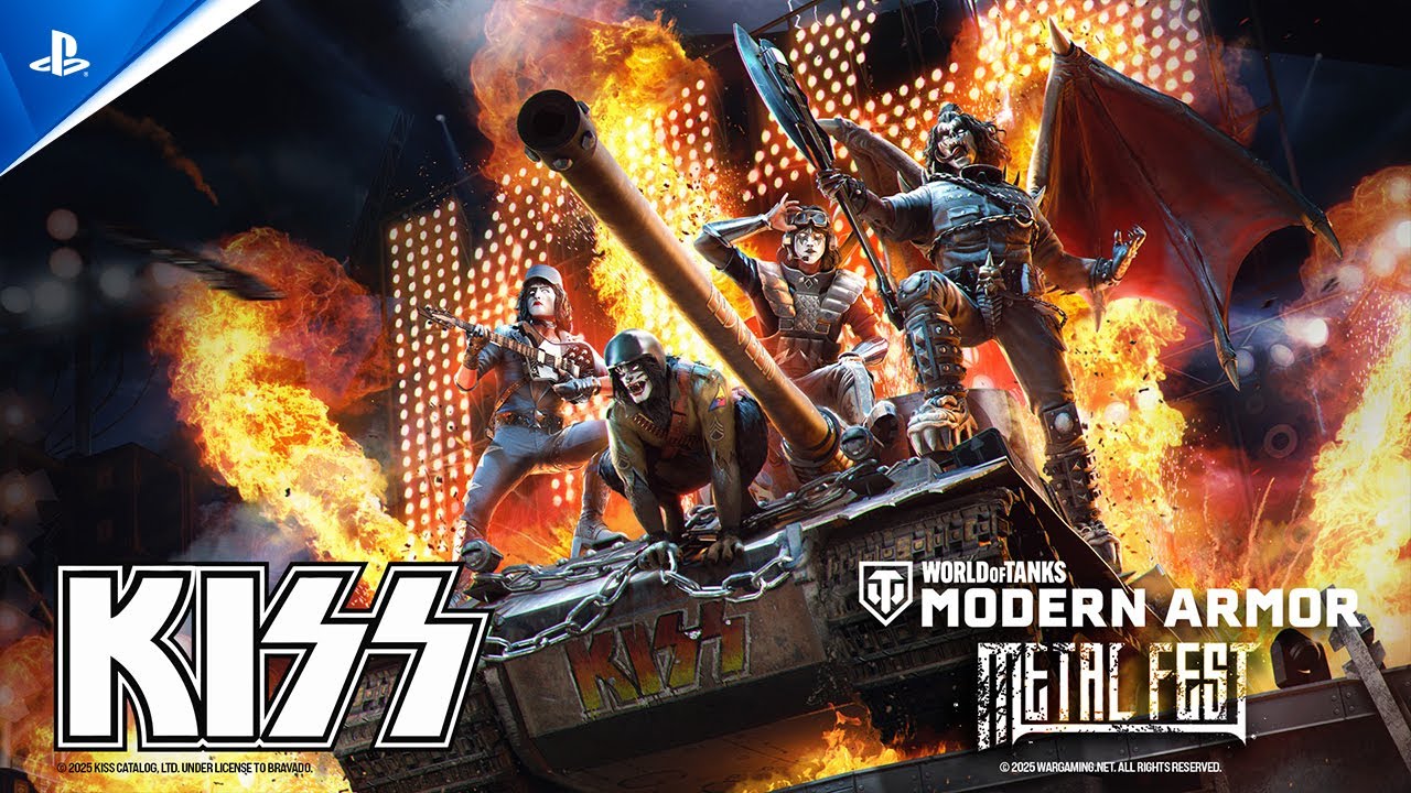 World of Tanks Modern Armor - Metal Fest: KISS | PS5 & PS4 Games