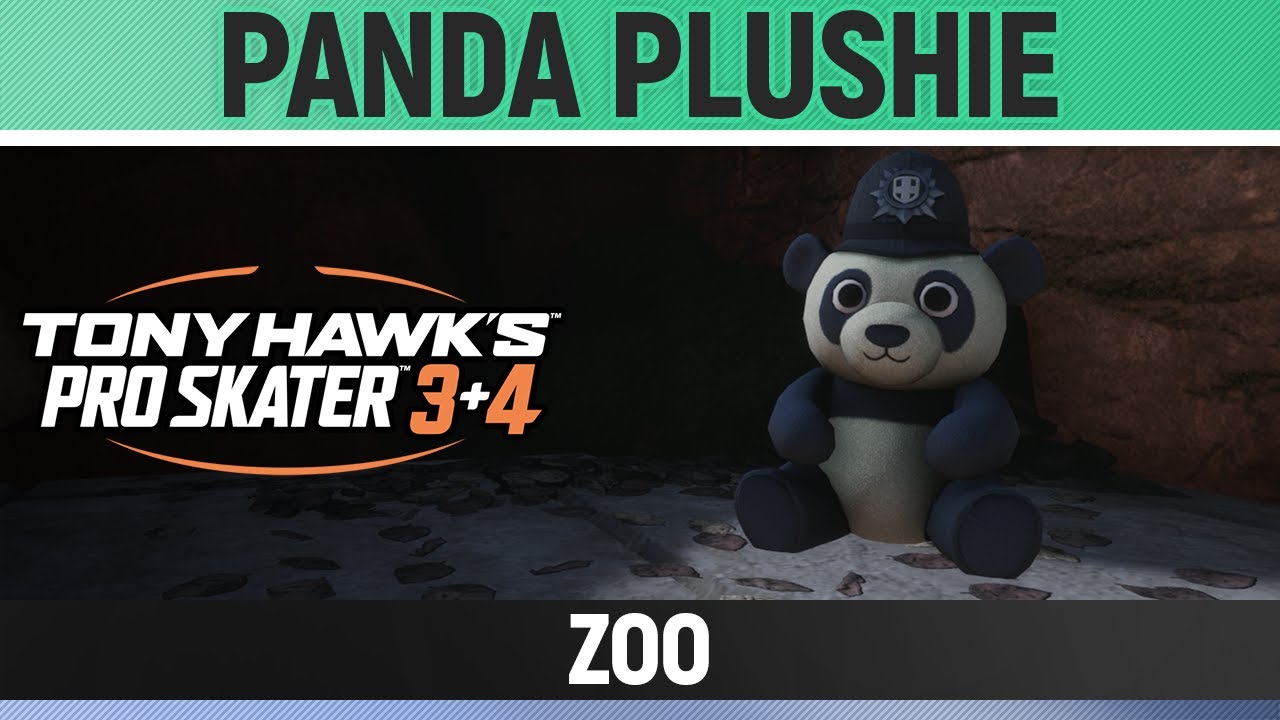 Tony Hawk's Pro Skater 3+4 - Zoo - Panda Plushie Location