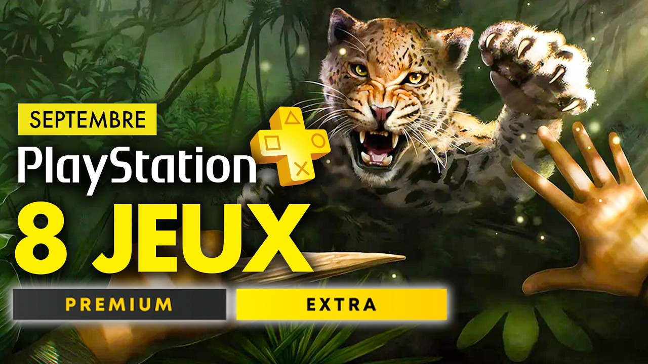 PlayStation Plus PS4 & PS5 | Septembre 2025 : Les JEUX du PS Plus Extra & Premium ! 🔥