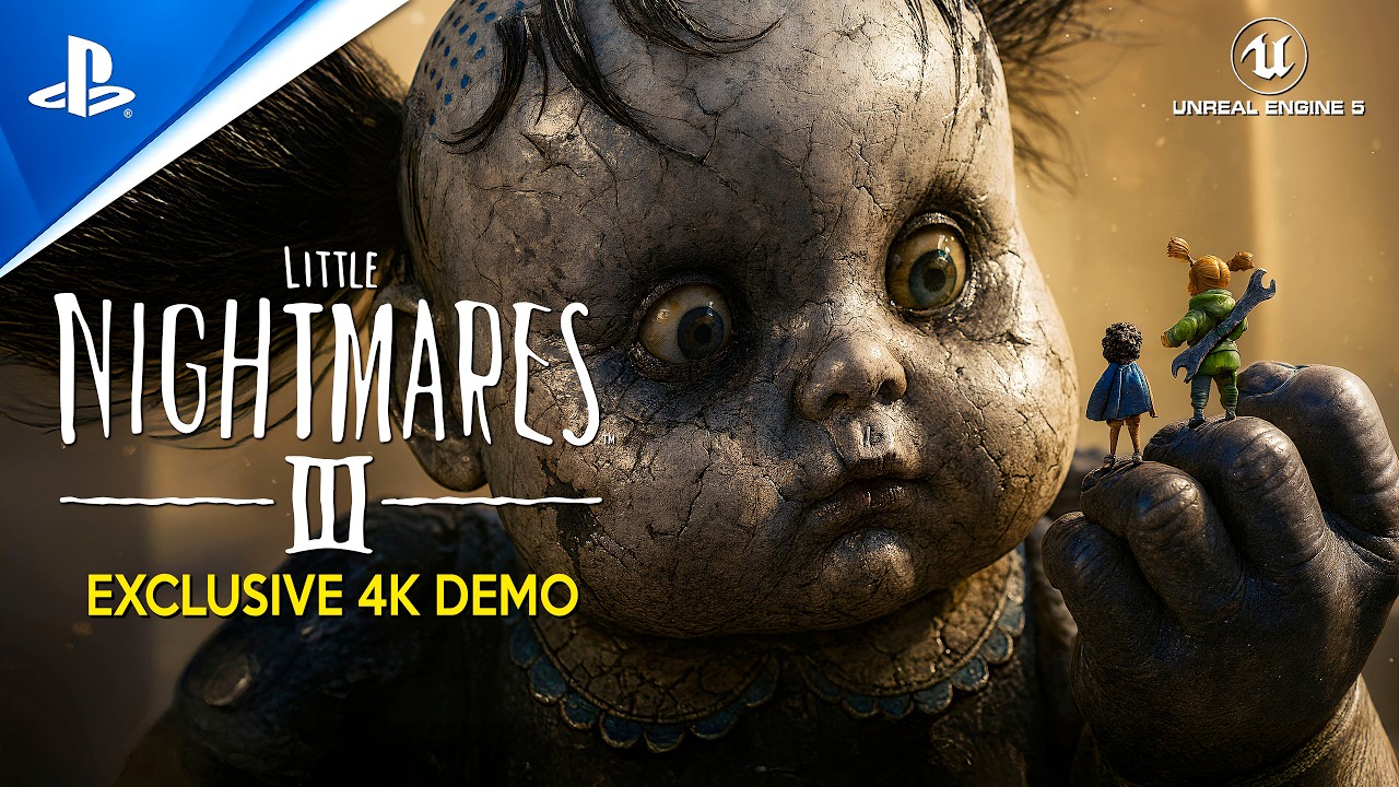 LITTLE NIGHTMARES 3 First Gameplay Demo | Co-op Horror like REANIMAL in Unreal Engine 5 coming 2025