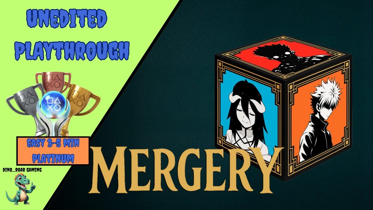 Mergery - Unedited Platinum Trophy Playthrough (PS5)