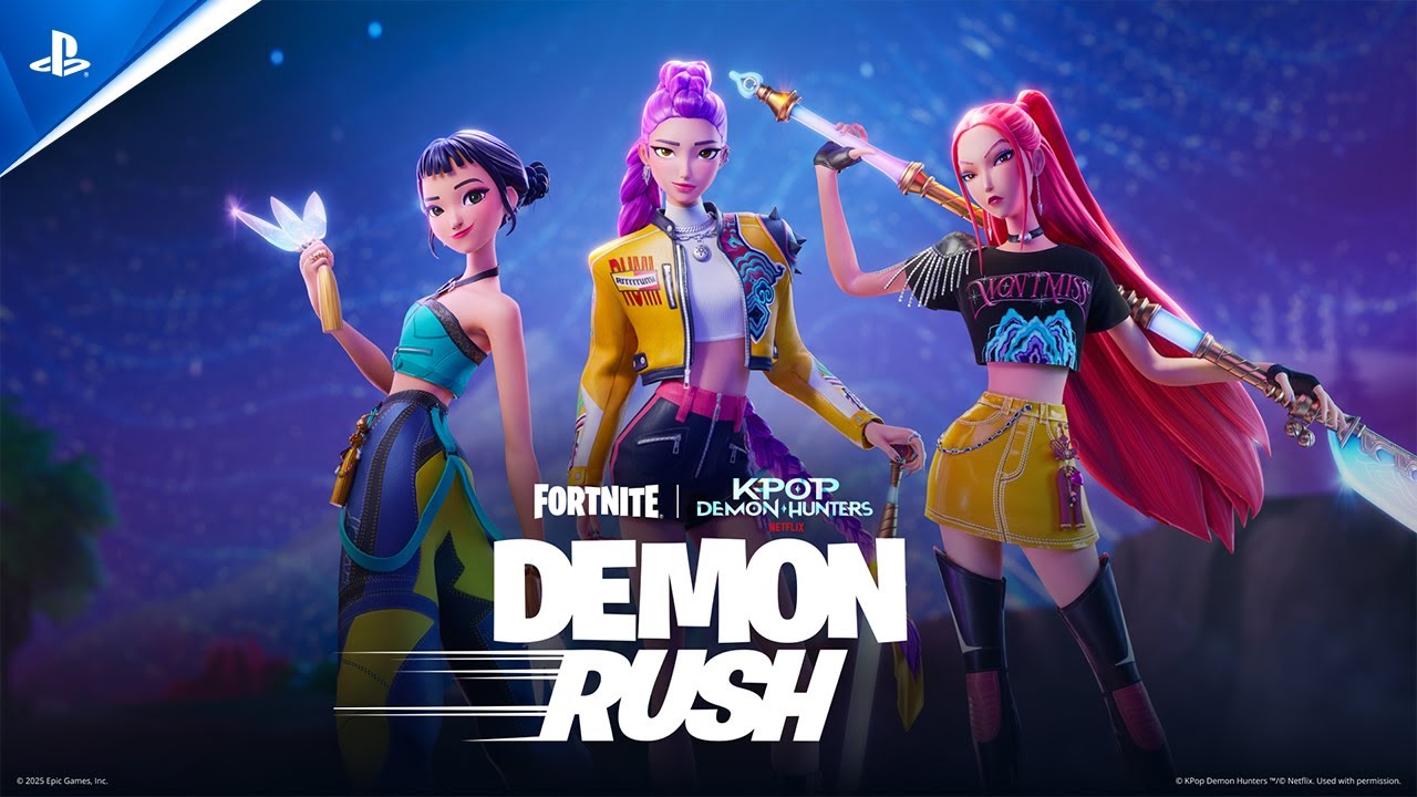 KPop Demon Hunters Takes Over Fortnite | PS5 & PS4 Games