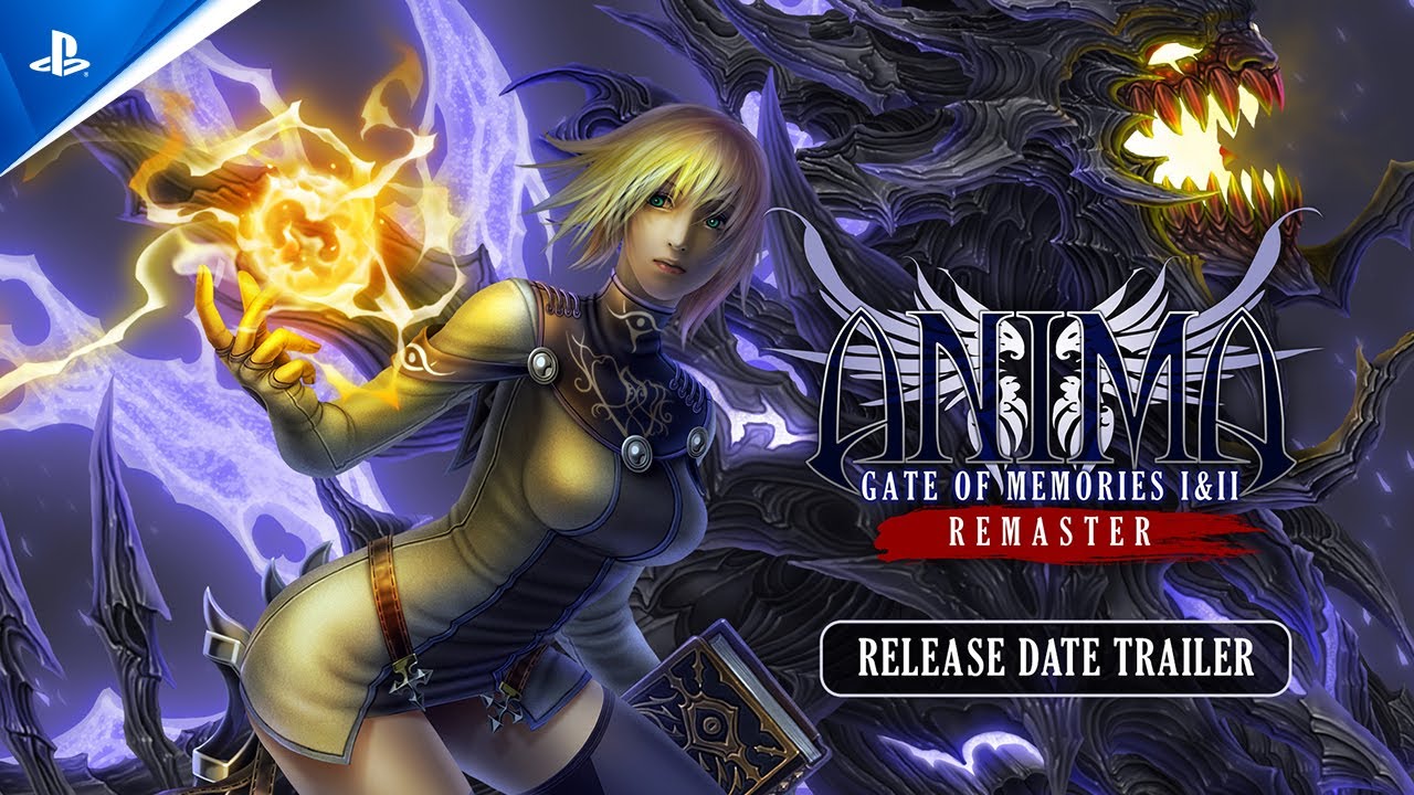 Anima Gate of Memories I&II Remaster - Release Date Trailer | PS5 Games