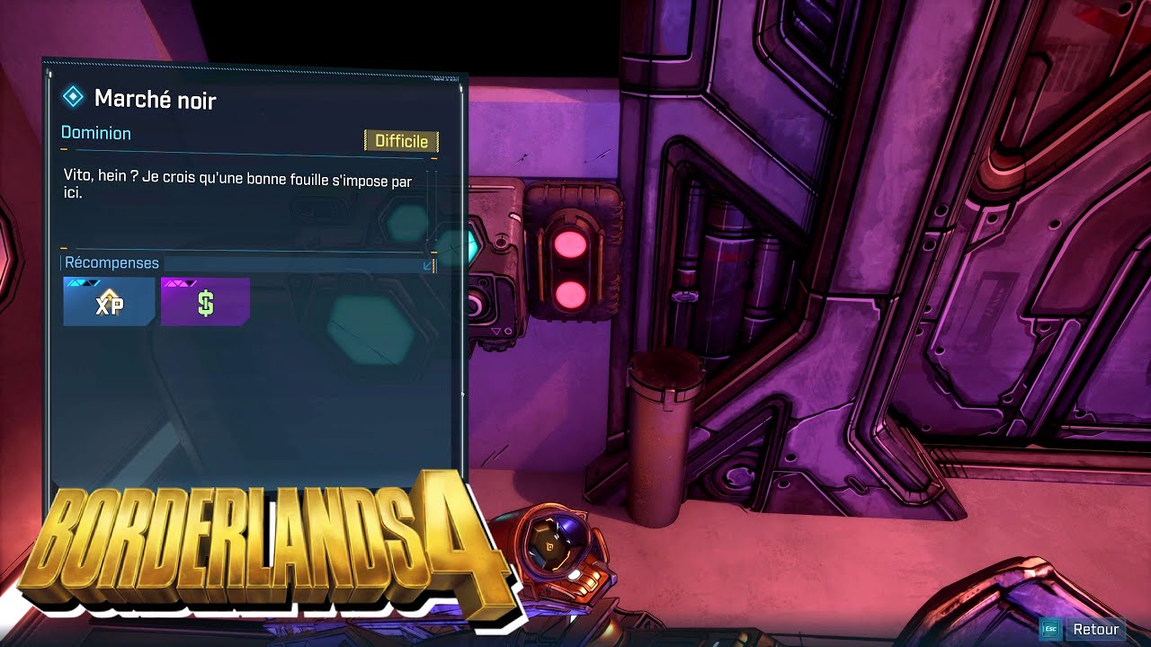 BORDERLANDS 4 - MARCHÉ NOIR - Où Trouver les Passeurs / Mission Secondaire