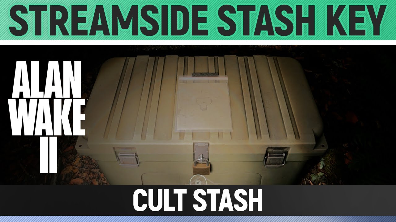 Alan Wake 2 - Cult Stash - Streamside Stash Key (Lightbulb)