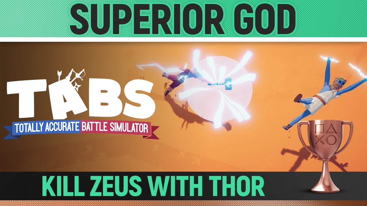 Totally Accurate Battle Simulator - Superior God 🏆 Trophy / Achievement ...