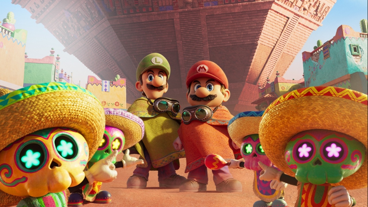 Super Mario Galaxy Le Film s'offre un poster qui rappelle Mario Odyssey ...