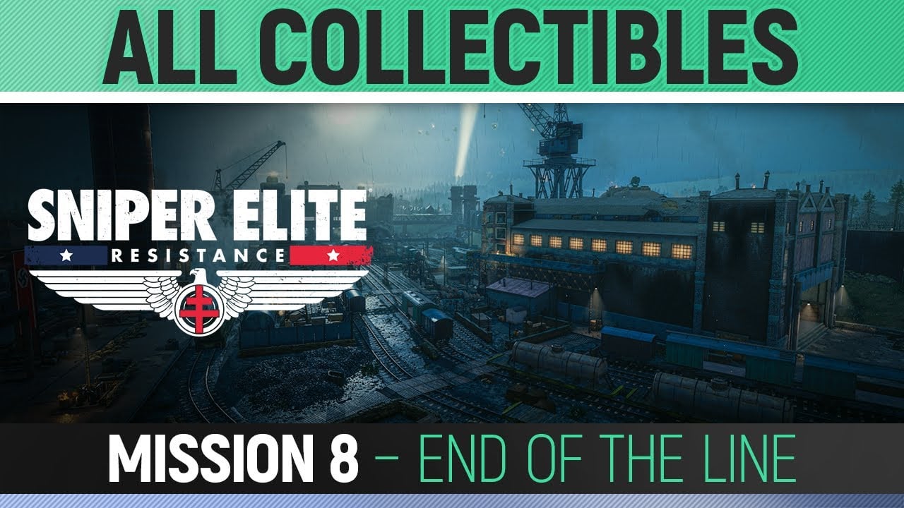 Sniper Elite: Resistance - Mission 8 - All Collectibles & Trophies 🏆 ...