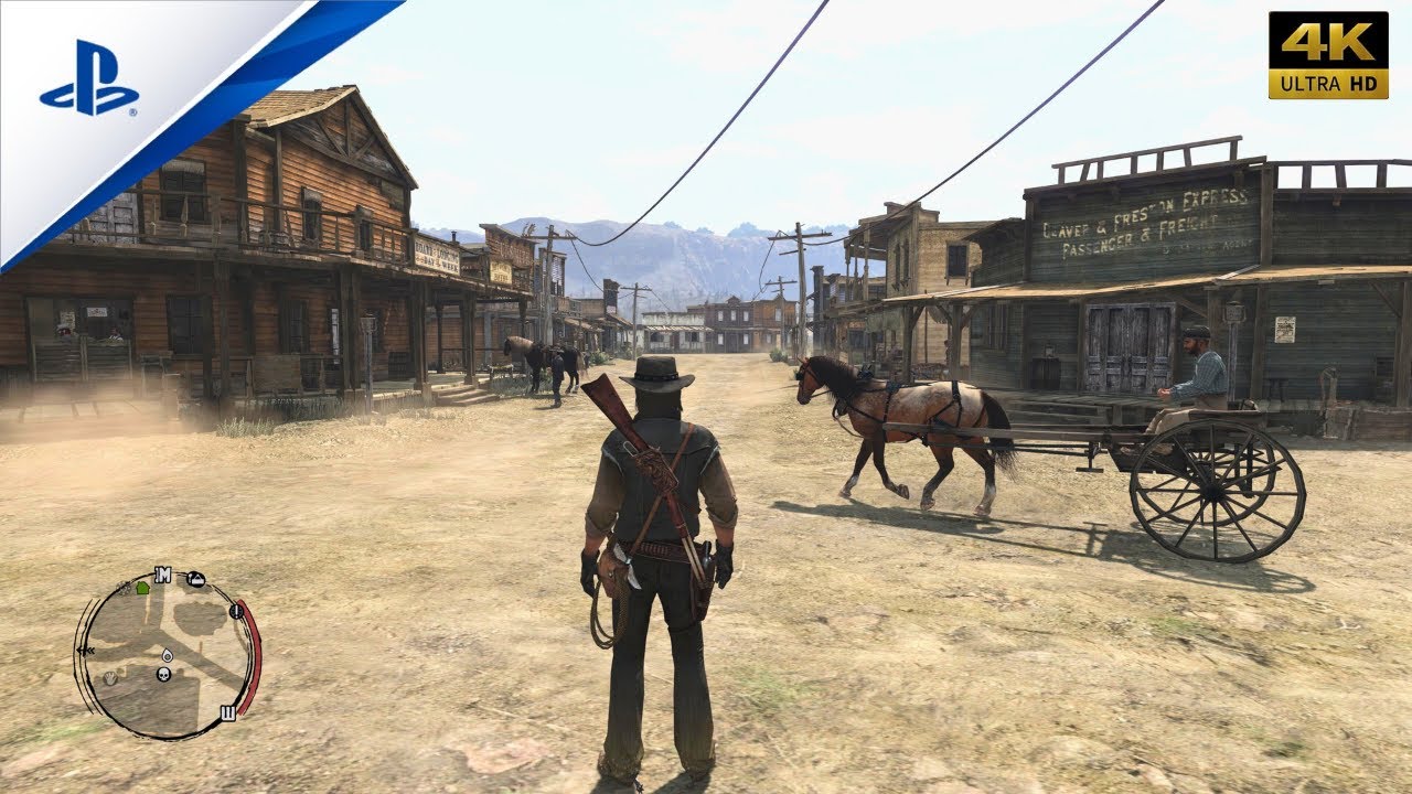 Red Dead Redemption | PS5 PRO | Next-Gen Graphic Upgrade Gameplay | 4K