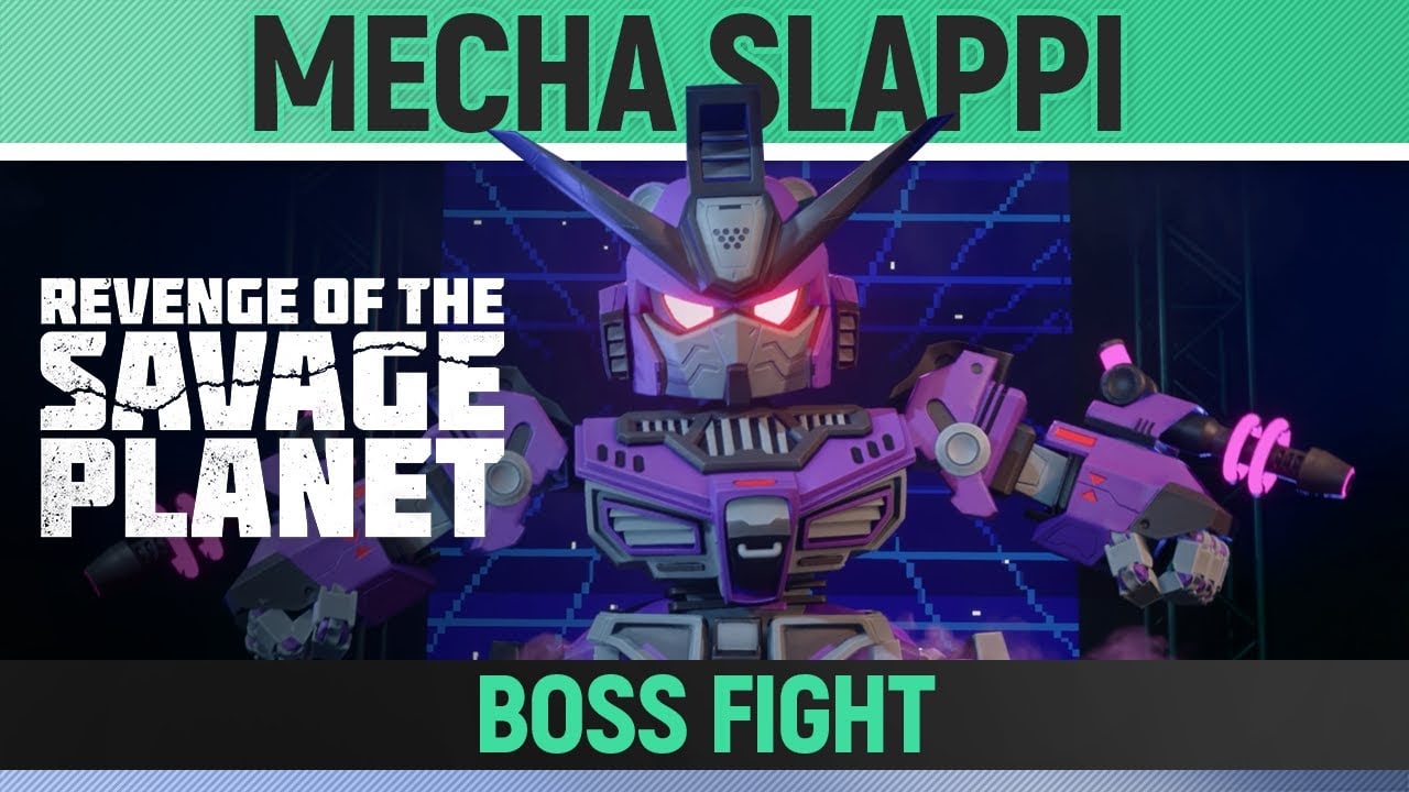 Revenge of the Savage Planet - Mecha Slappi - Boss Fight (ENTERTAINED ...