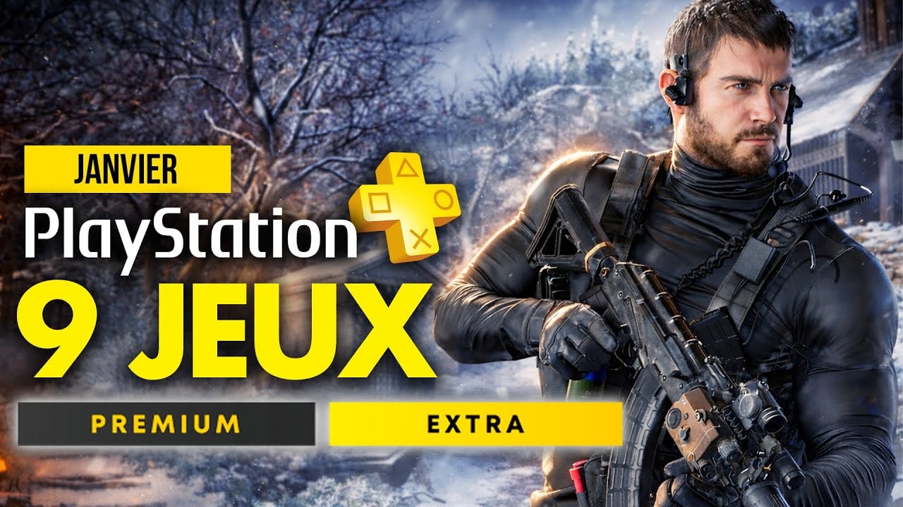 PlayStation Plus PS4 & PS5 | Janvier 2026 : Les JEUX du PS Plus Extra ...