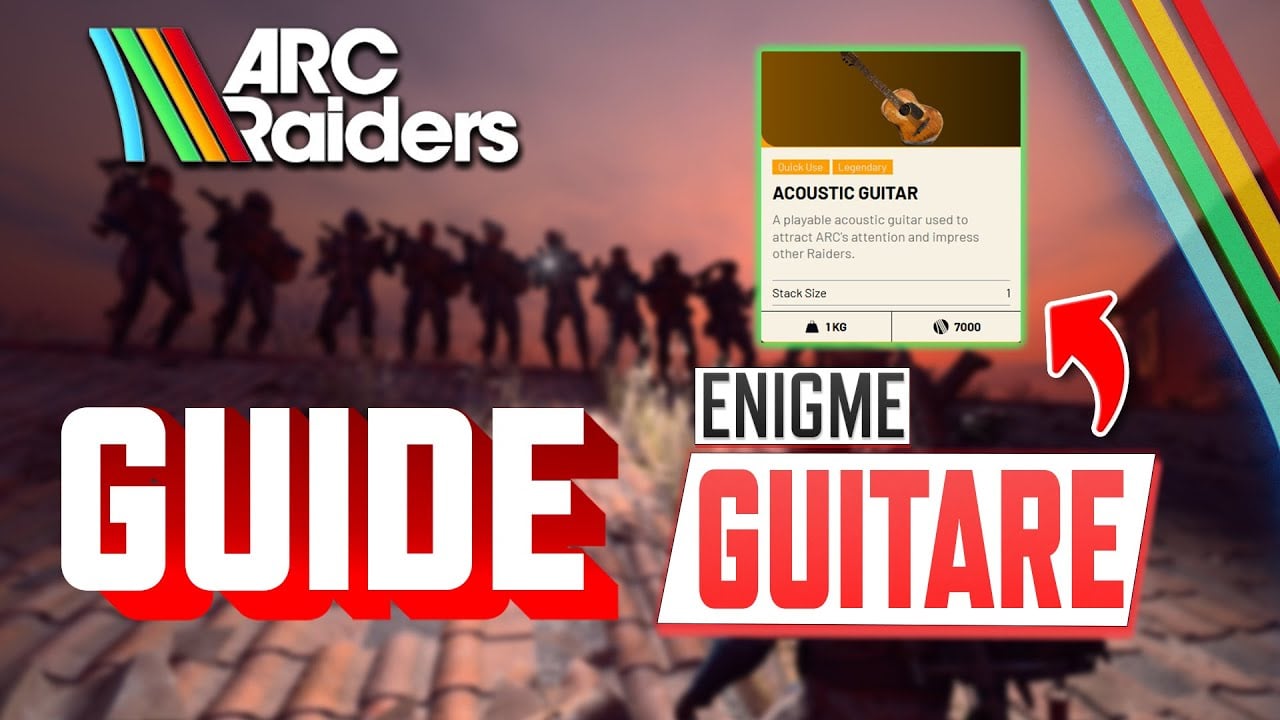 ARC Raiders: Secret sur la Ville Enfouie - GUITARES & MARACAS (Guide FR)