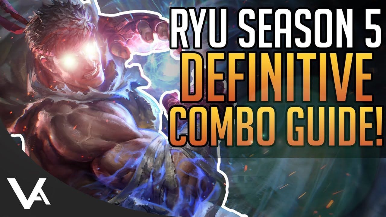 New Ryu Combos! Ultimate Combo Guide For The Street Fighter 5 Winter ...