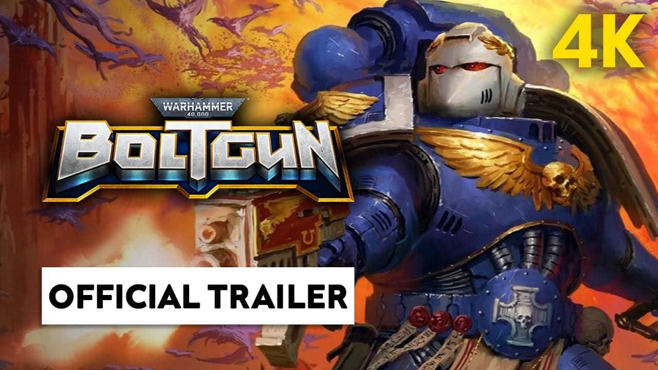 Warhammer 40K Boltgun : du GAMEPLAY explosif 💥 Official 4K Trailer