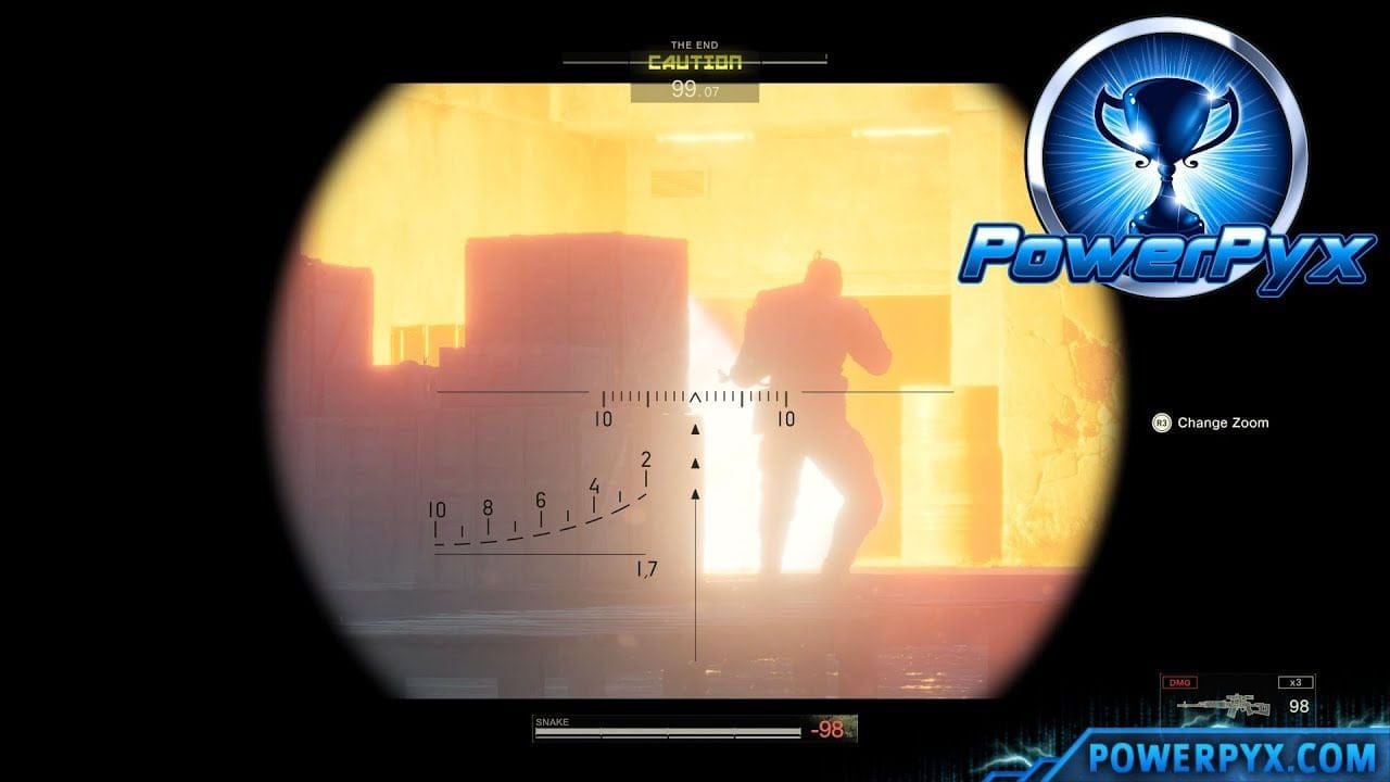 metal gear solid 3 trophy