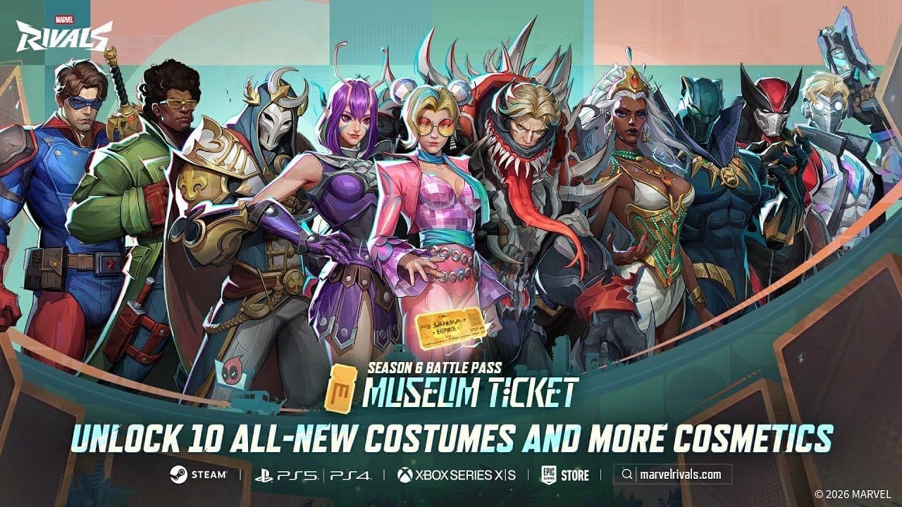 Season 6 Battle Pass: Museum Ticket | Official Trailer | Marvel Rivals