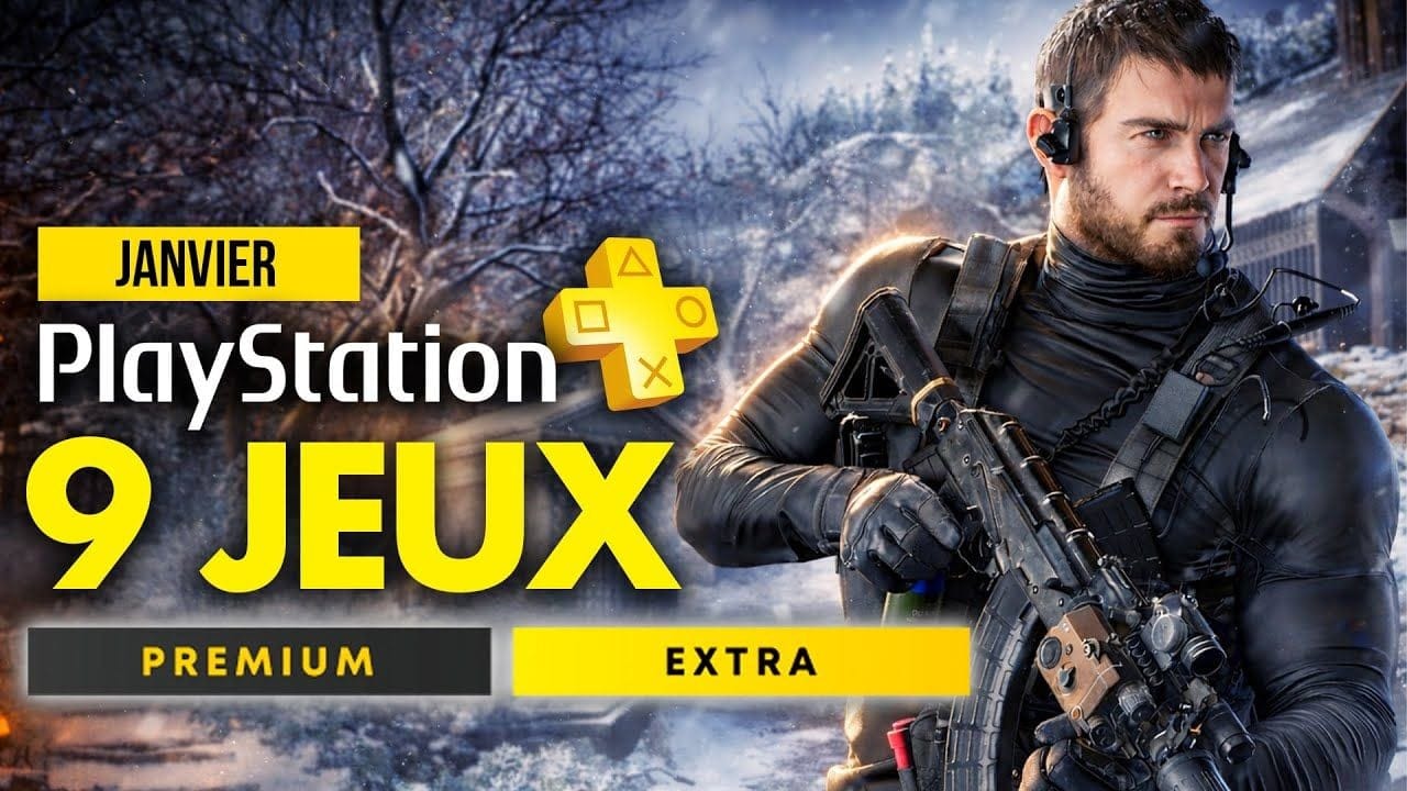 PlayStation Plus PS4 & PS5 | Janvier 2026 : Les JEUX du PS Plus Extra ...