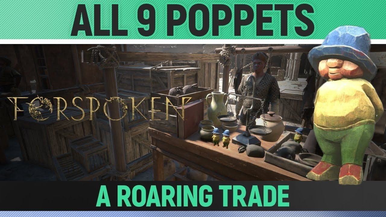 Forspoken - All 9 Poppet Locations 🏆 A Roaring Trade Trophy Guide
